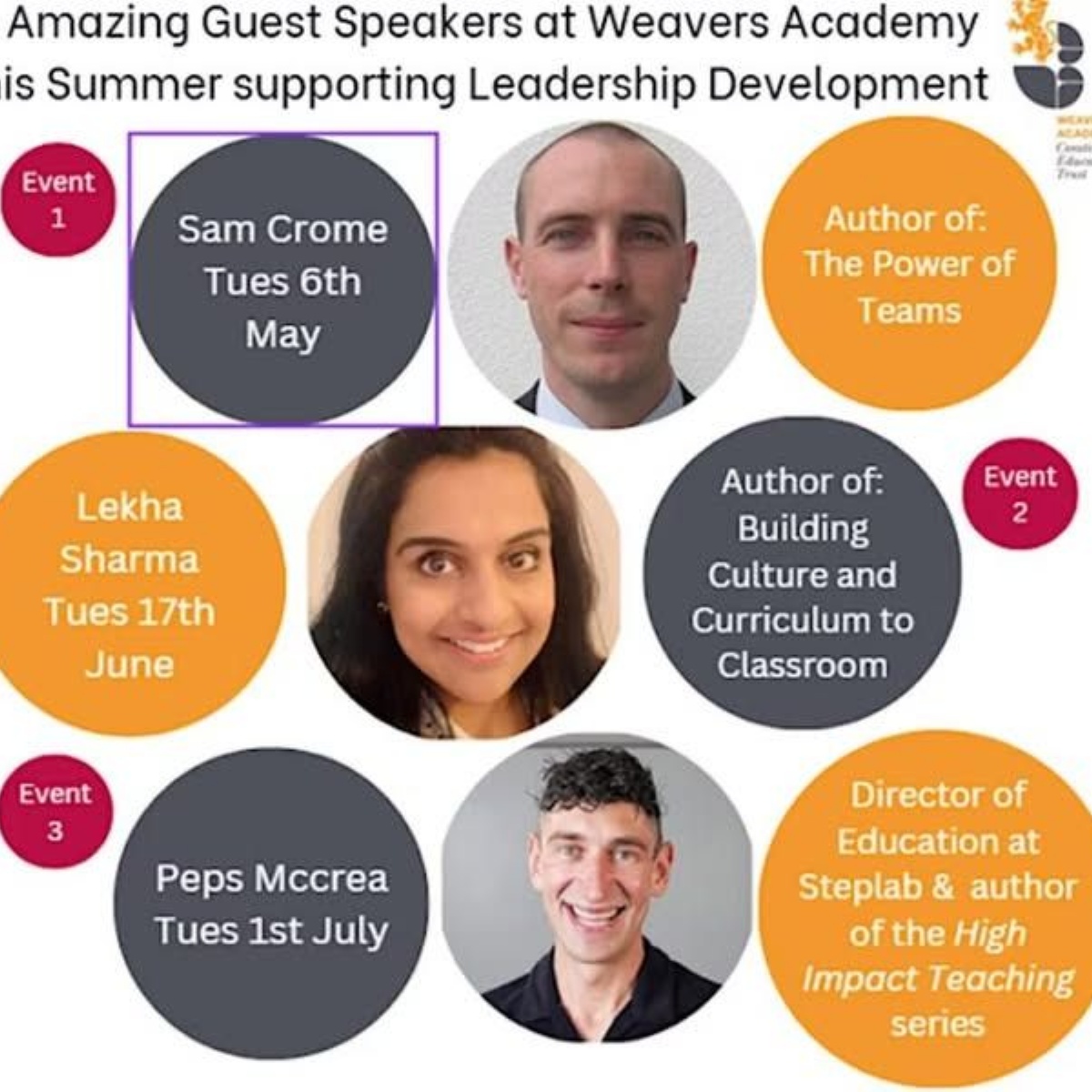 Weavers Academy - Inspiring Leadership: Weavers Academy Launches High ...