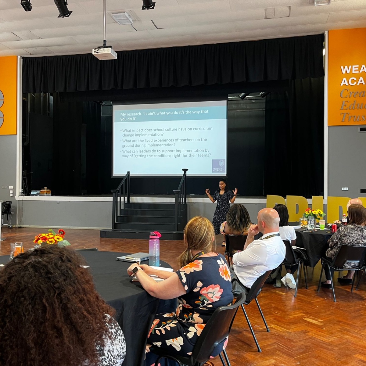 Weavers Academy - Culture and Clarity: Lekha Sharma Inspires Staff at ...