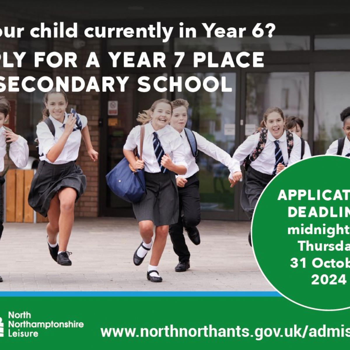 Weavers Academy - Applying for a Year 7 place in secondary school for ...